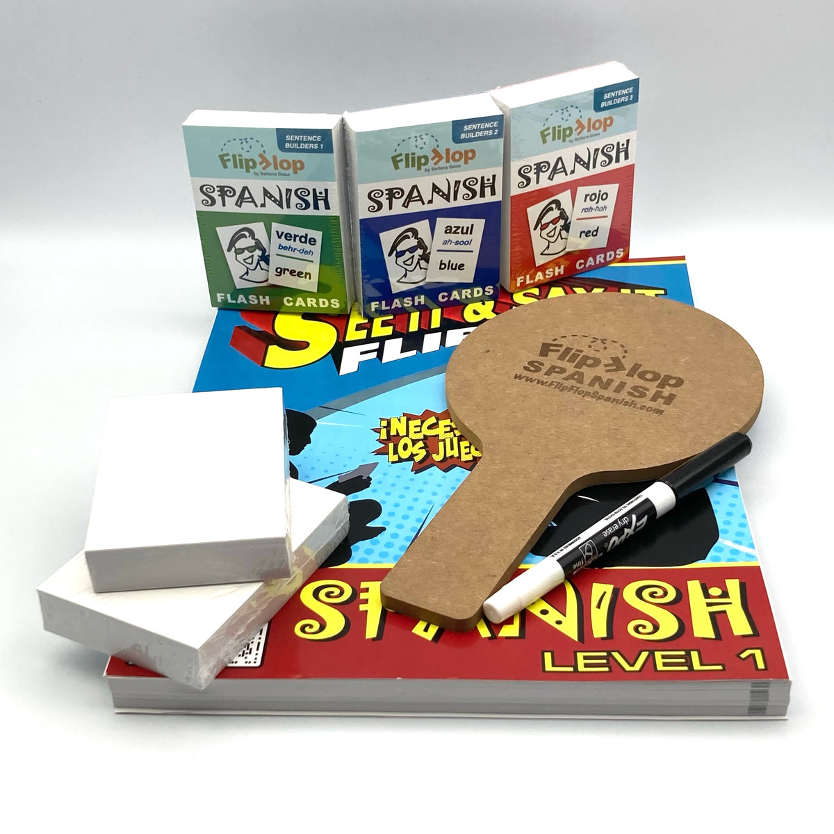 See it and Say it: Whole Family Spanish – Flip Flop Spanish & Spanish ...