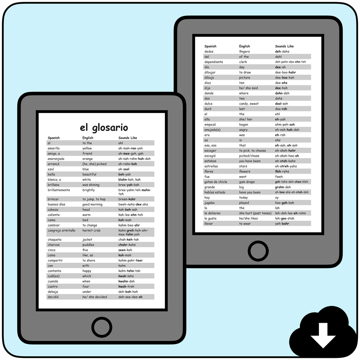 Bilingual Reader Bundle (E-book) – Flip Flop Spanish & Spanish Geniuses