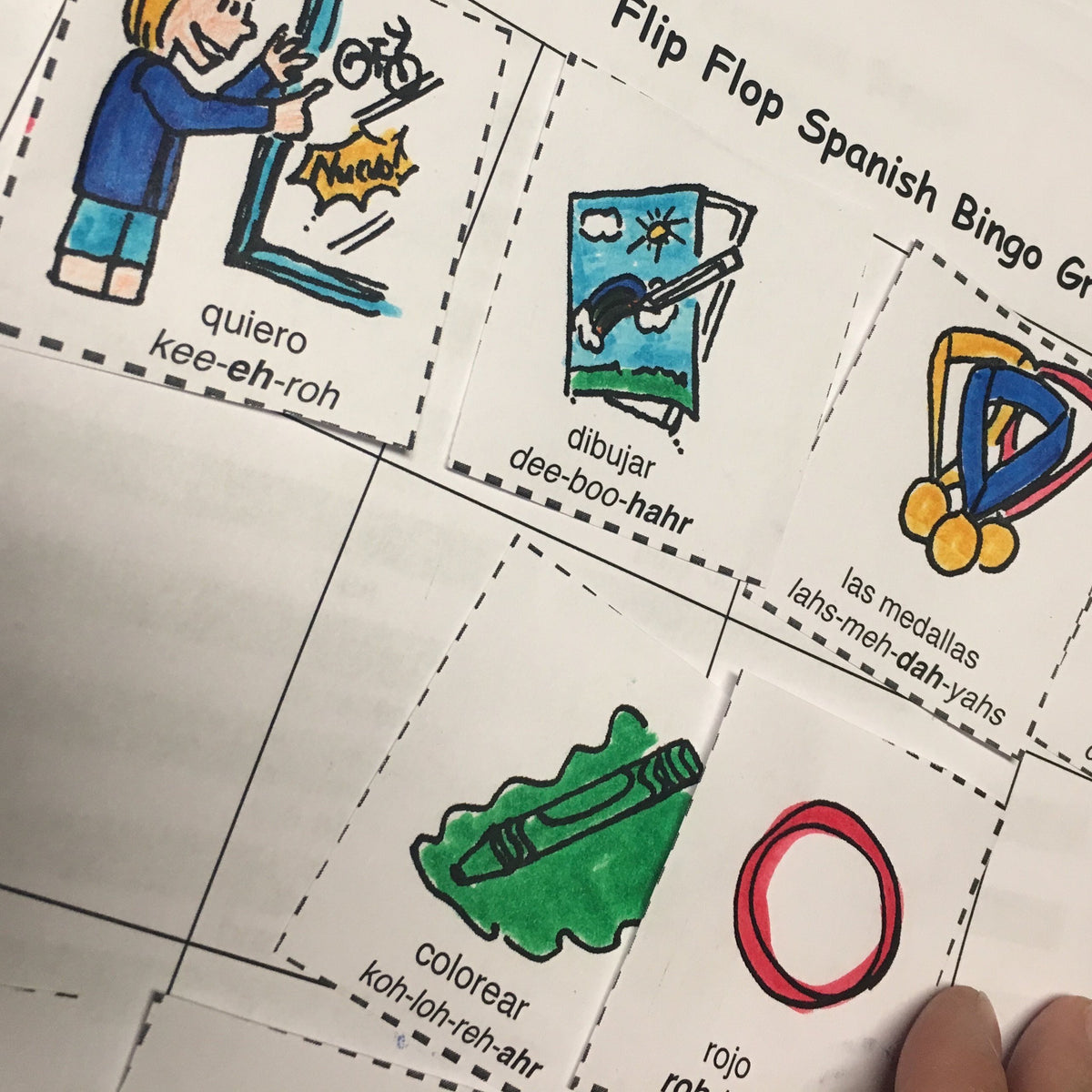 Spanish Bingo: Olympics Edition – Flip Flop Spanish & Spanish Geniuses