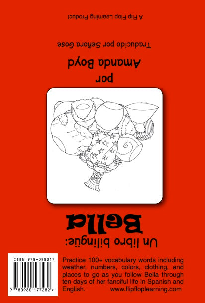 Bella Bilingual Spanish Reader – Flip Flop Spanish & Spanish Geniuses
