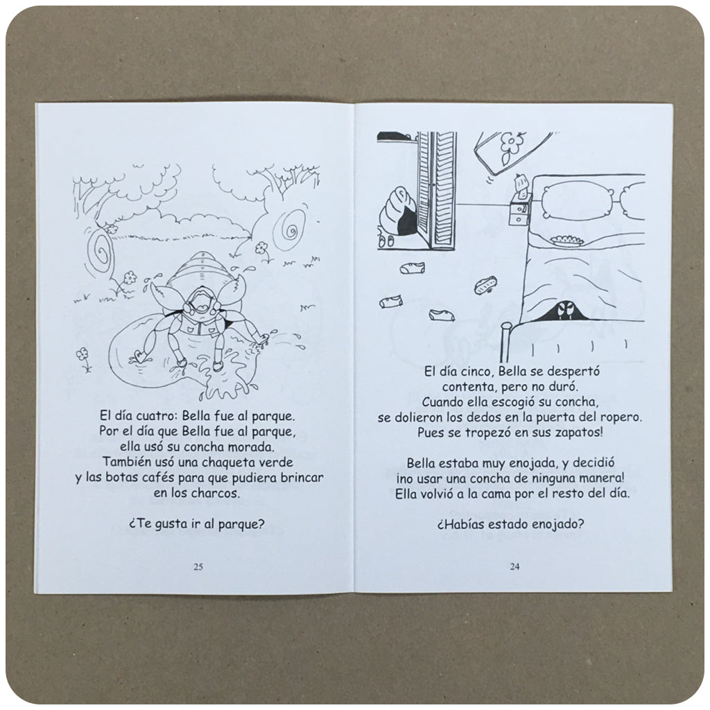 Bella Bilingual Spanish Reader – Flip Flop Spanish & Spanish Geniuses