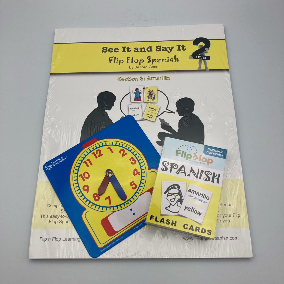 See it and Say it Flip Flop Spanish: Whole Family Spanish (SiSi) LEVEL ...