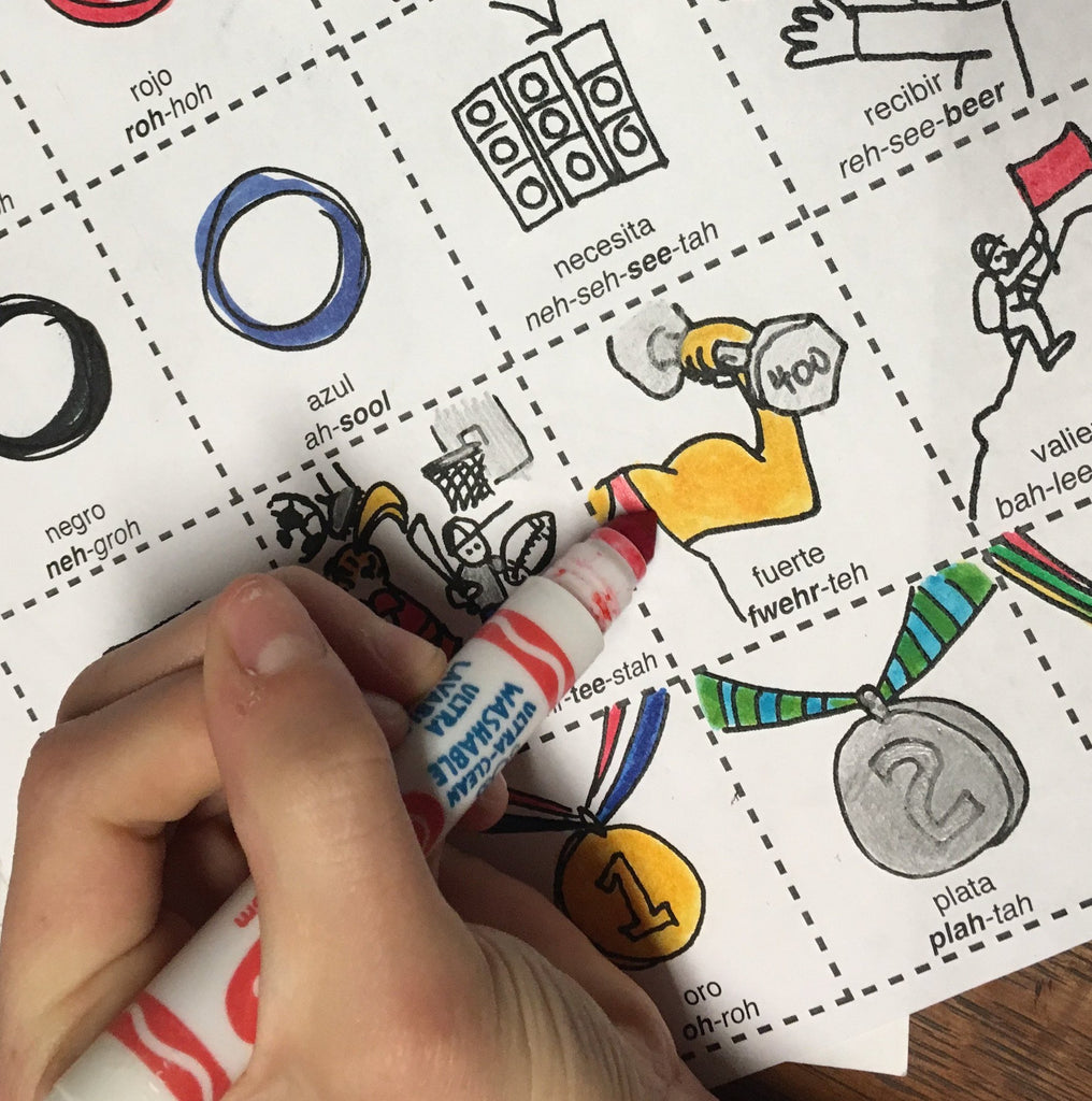 Spanish Bingo: Olympics Edition – Flip Flop Spanish & Spanish Geniuses